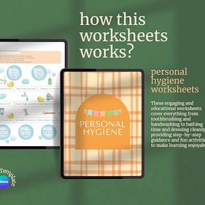 Personal Hygiene Worksheets Done for You - Etsy