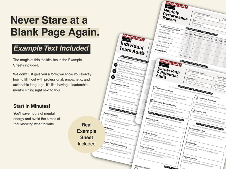 Staff Evaluation Forms | Employee Performance Review | PDF Download ...