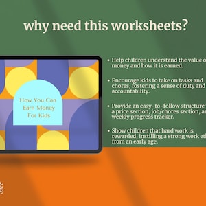Earn Money for Kids Worksheets Done for You - Etsy