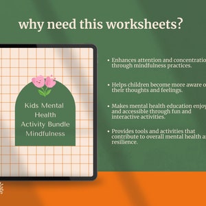 Kids Mental Health Activity Bundle Mindfullness - Etsy