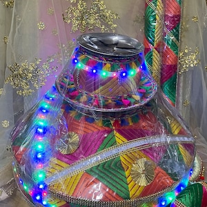 Light up Jaggo Jago Karoli Set With Danda & Binu, Punjabi Sikh Wedding ...