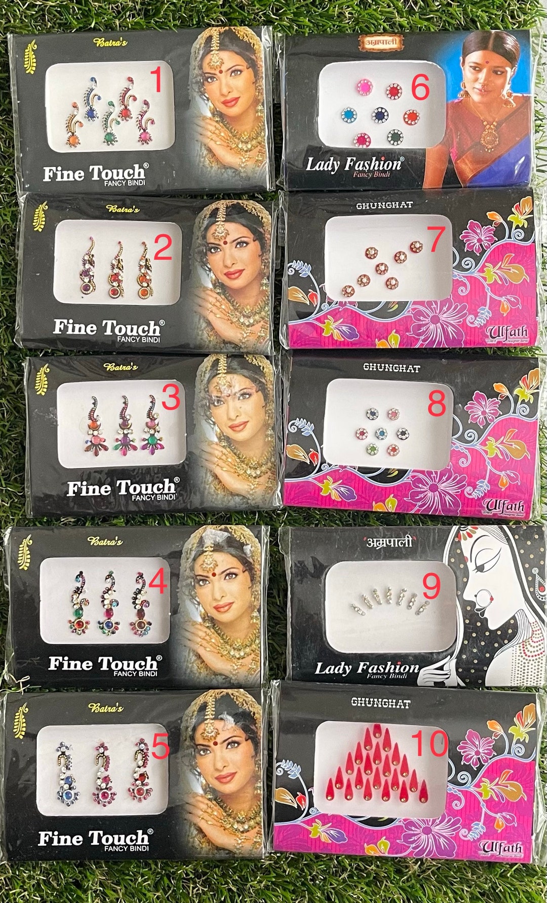 Ladies Bindi Jewel Sticker Indian Pakistani Trend Body Jewellery - Etsy