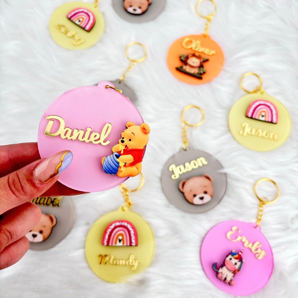 Baby Shower Keychain - Etsy