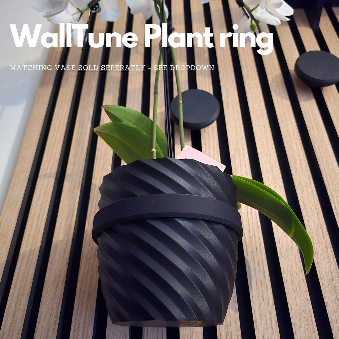 Plant Ring for Acoustic Panels - Twist and Go - by Walltune - Etsy
