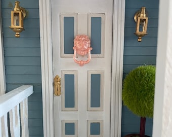 1:12 Miniature Door Knocker , Dollhouse Door Knocker , Door Hammer ...