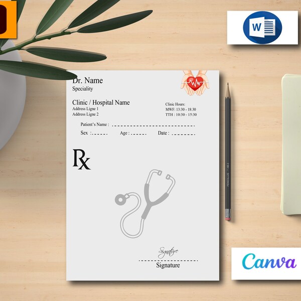 Prescription Pad Png - Etsy