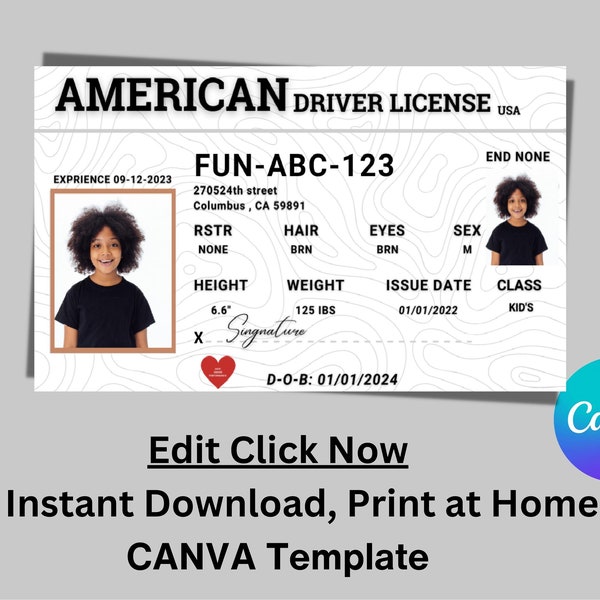 Shop Fake Drivers License - Etsy