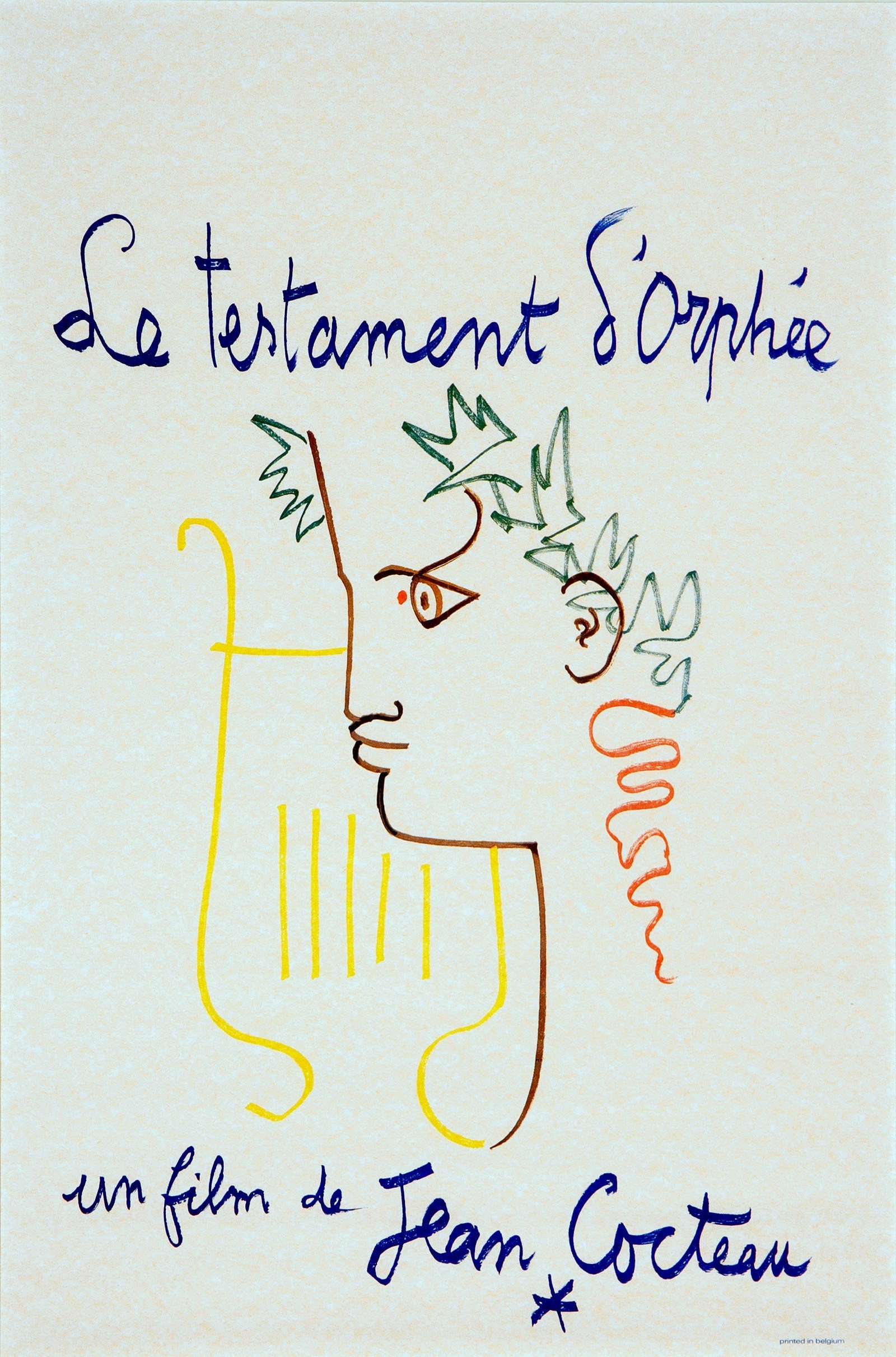 Jean Cocteau, Testament of Orpheus, 1960 Art Print - Etsy