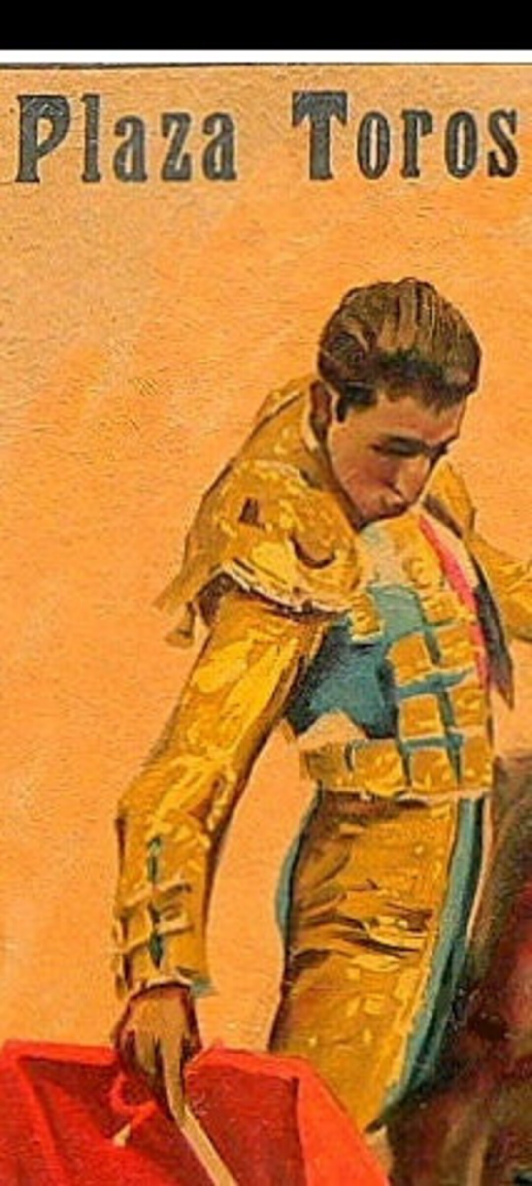 Art Print Spain Seville Bullfight Manolete 1942 Travel Poster Print - Etsy