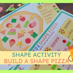 Printable Shapes Activity for Toddlers and Preschoolers | Shape ...