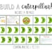 Counting Practice 1-20 Build A Caterpillar Learn to Count Activity for ...