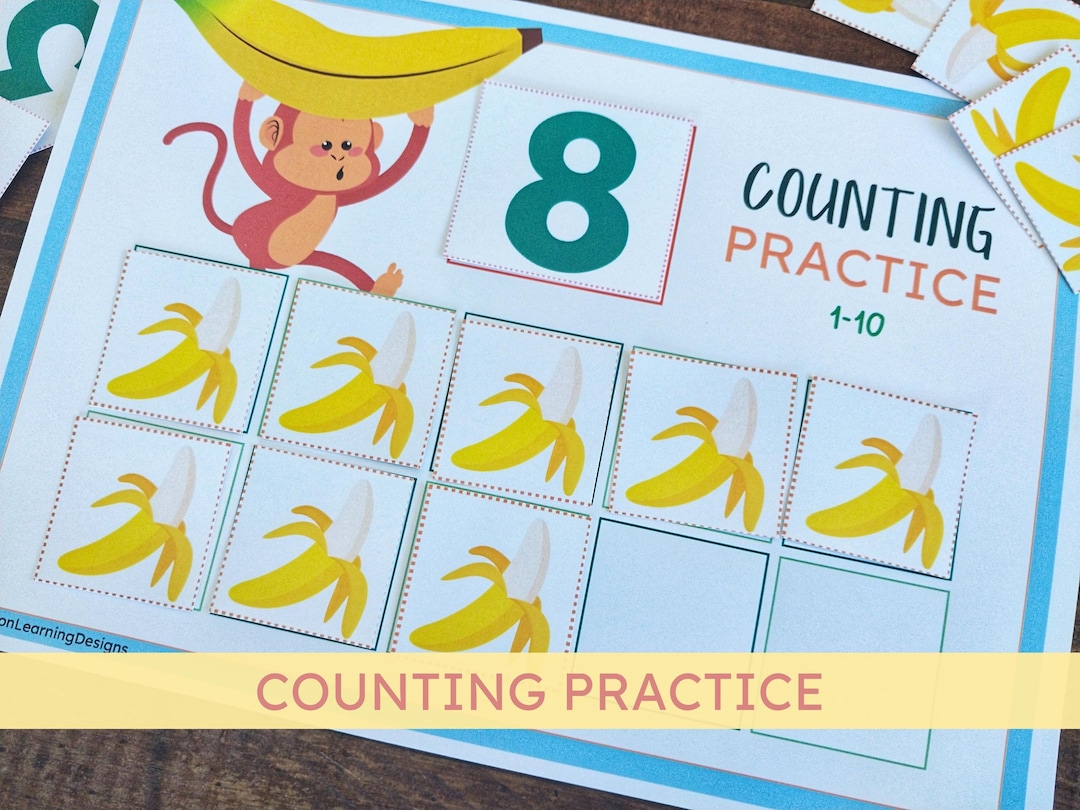 Learn How to Count Game for Toddlers: Monkey & Bananas Counting ...
