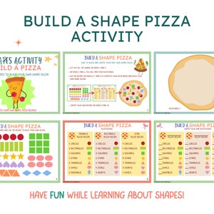 Printable Shapes Activity for Toddlers and Preschoolers | Shape ...