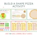 Build A Pizza With Shapes: A Shapes Activity for Toddlers and ...