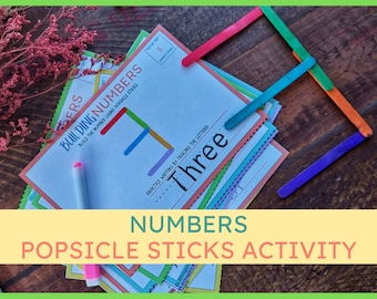 Numbers Activity - Etsy