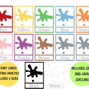 Printable Color Flashcards | Montessori Flashcards for Toddlers ...