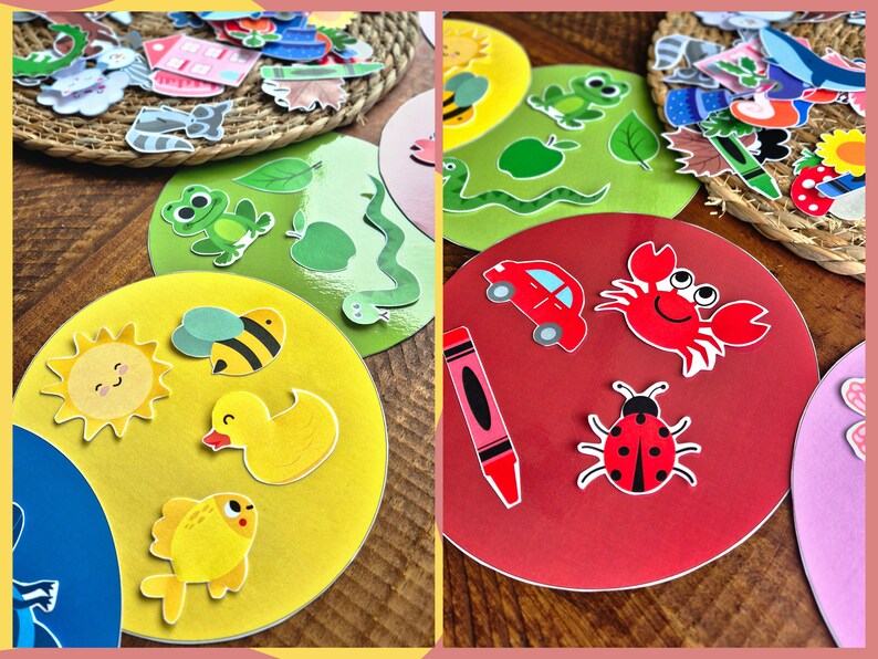 Caterpillar Color Sorting & Matching Activity: Build a Rainbow ...