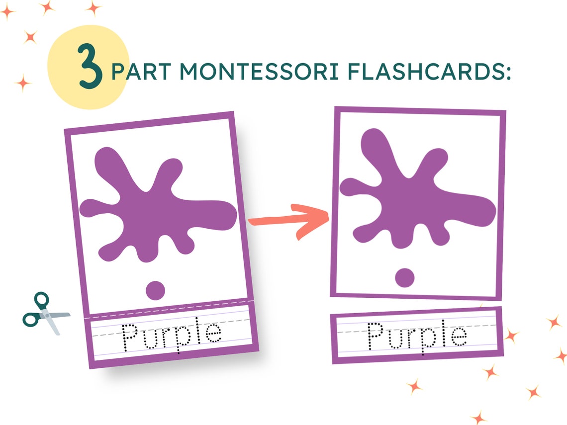 Printable Color Flashcards | Montessori Flashcards for Toddlers ...