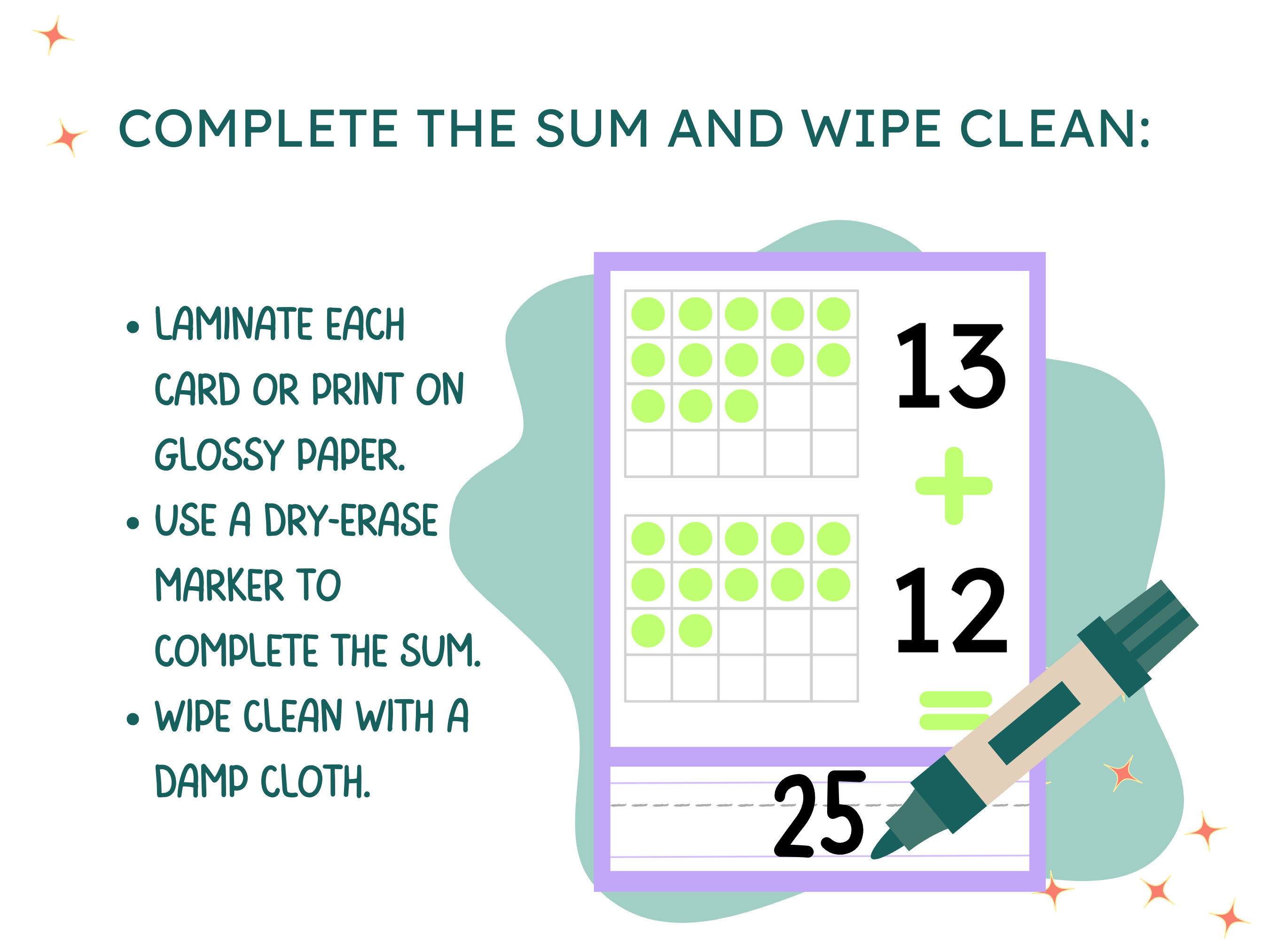 Printable Addition Flash Cards | Addition and Math Practice | Addition ...