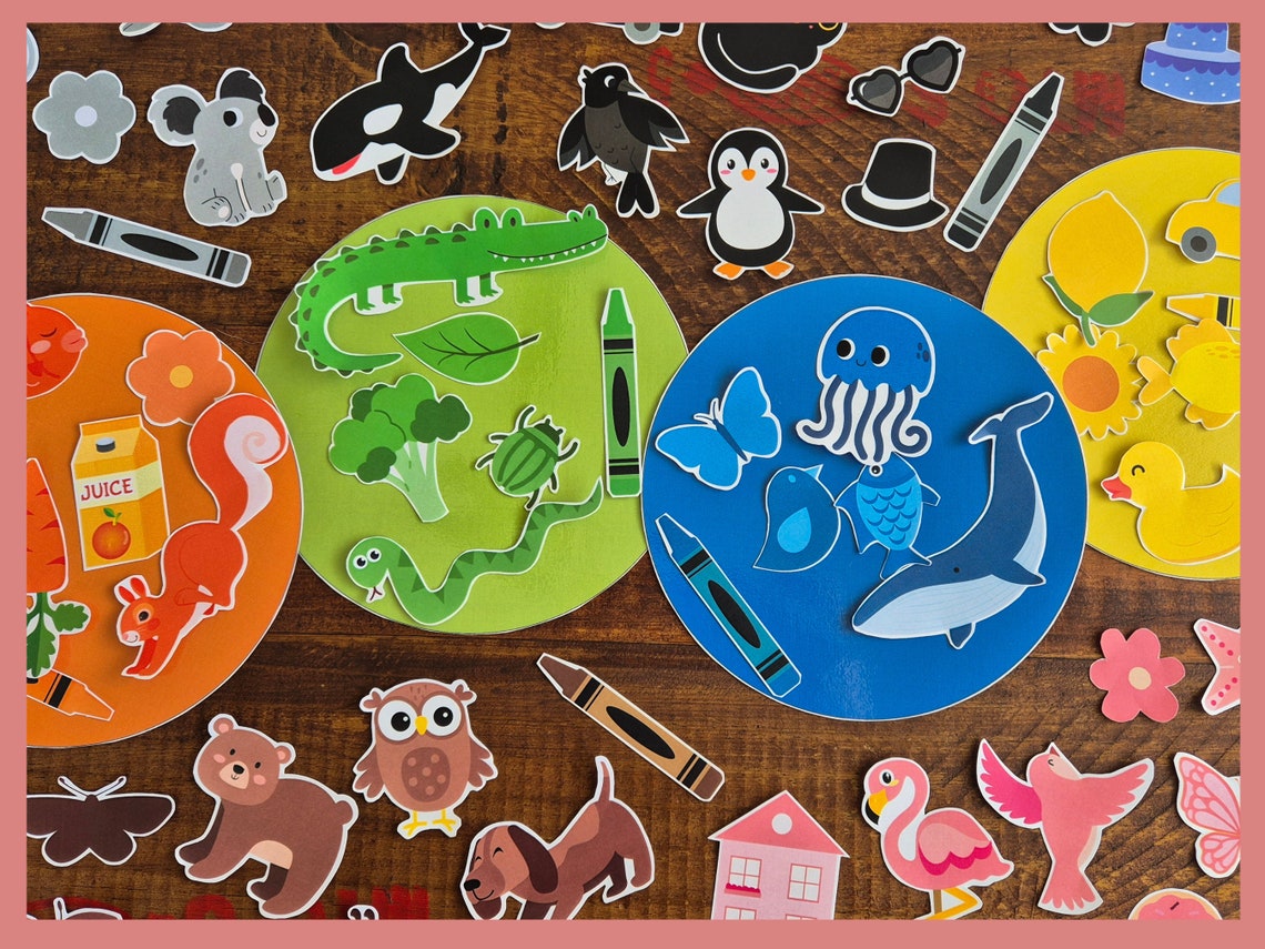 Caterpillar Color Sorting & Matching Activity: Build a Rainbow ...