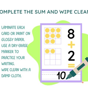 Printable Addition Flash Cards | Math Facts Flashcards | Guided Sums ...