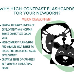 Printable High Contrast Baby Cards, Flashcards for Newborn Babies ...