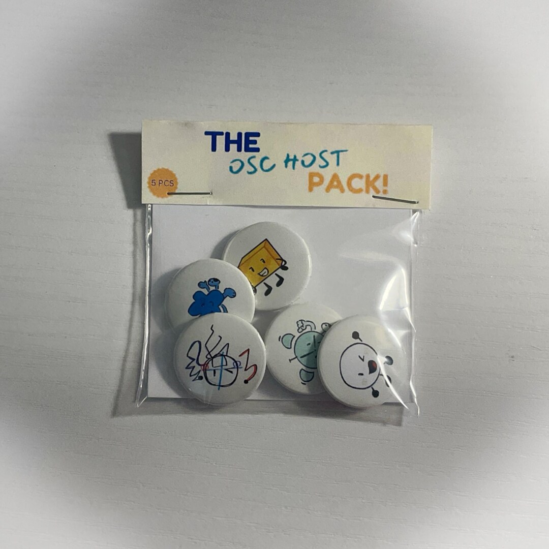 OSC Host Pin Pack Ft. Four & More - Etsy