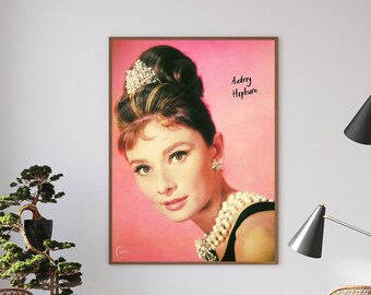 Audrey Hepburn Digital Download Poster - Etsy