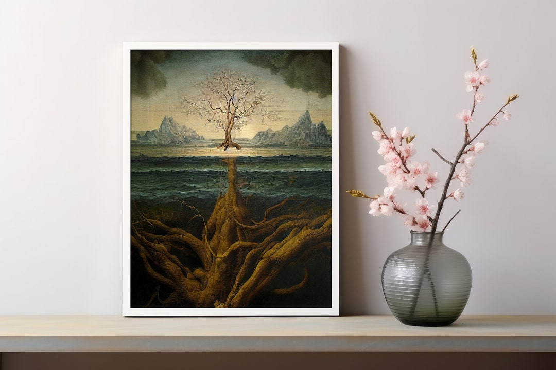 Deep Root Tree of the Unconscious: Instant Download Digital - Etsy