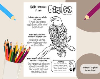 Tigers Bible Lessons Colouring Sheets, Fun Christian Printable Activity ...