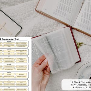 Promises of God Bible Verse Printable Color Bundle - Inspiring ...