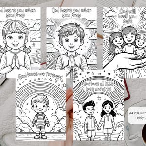 Promises of God Bible Verse Kids Coloring Pages - Inspiring God Promise ...