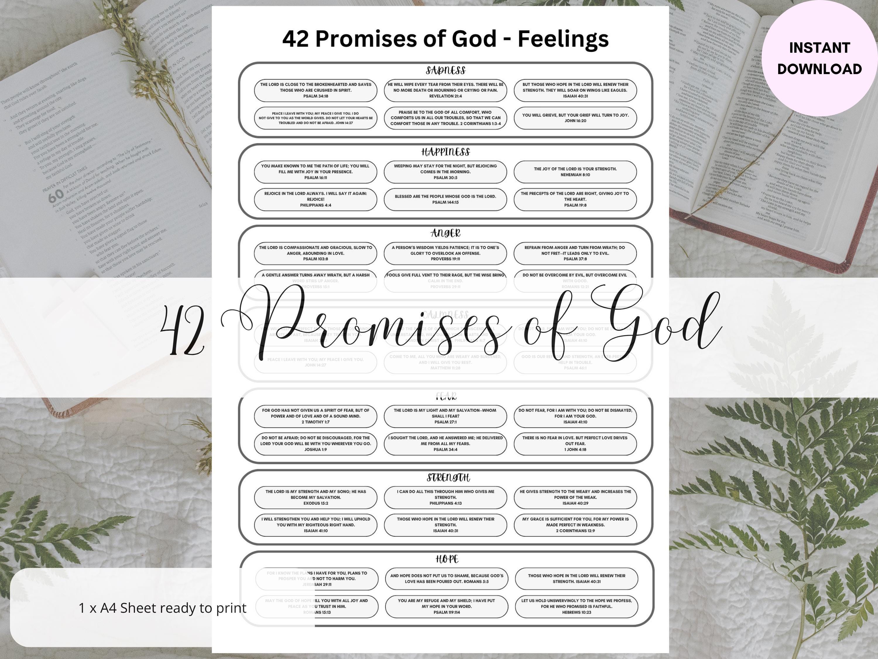 Bible Scriptures for Today Biblical Promises Gods Promises Bible Verses ...