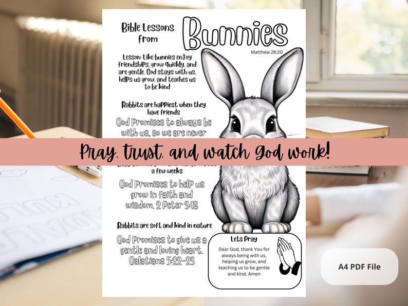 Bunny Coloring Sheets, Classic Rabbit Easter Kids Activity Sheet, Bunny ...