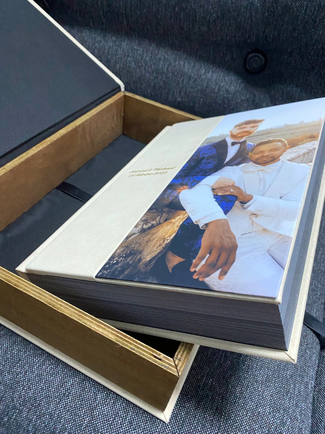 Full Page Printed Panoramic Premium Wedding Photo Album With ...