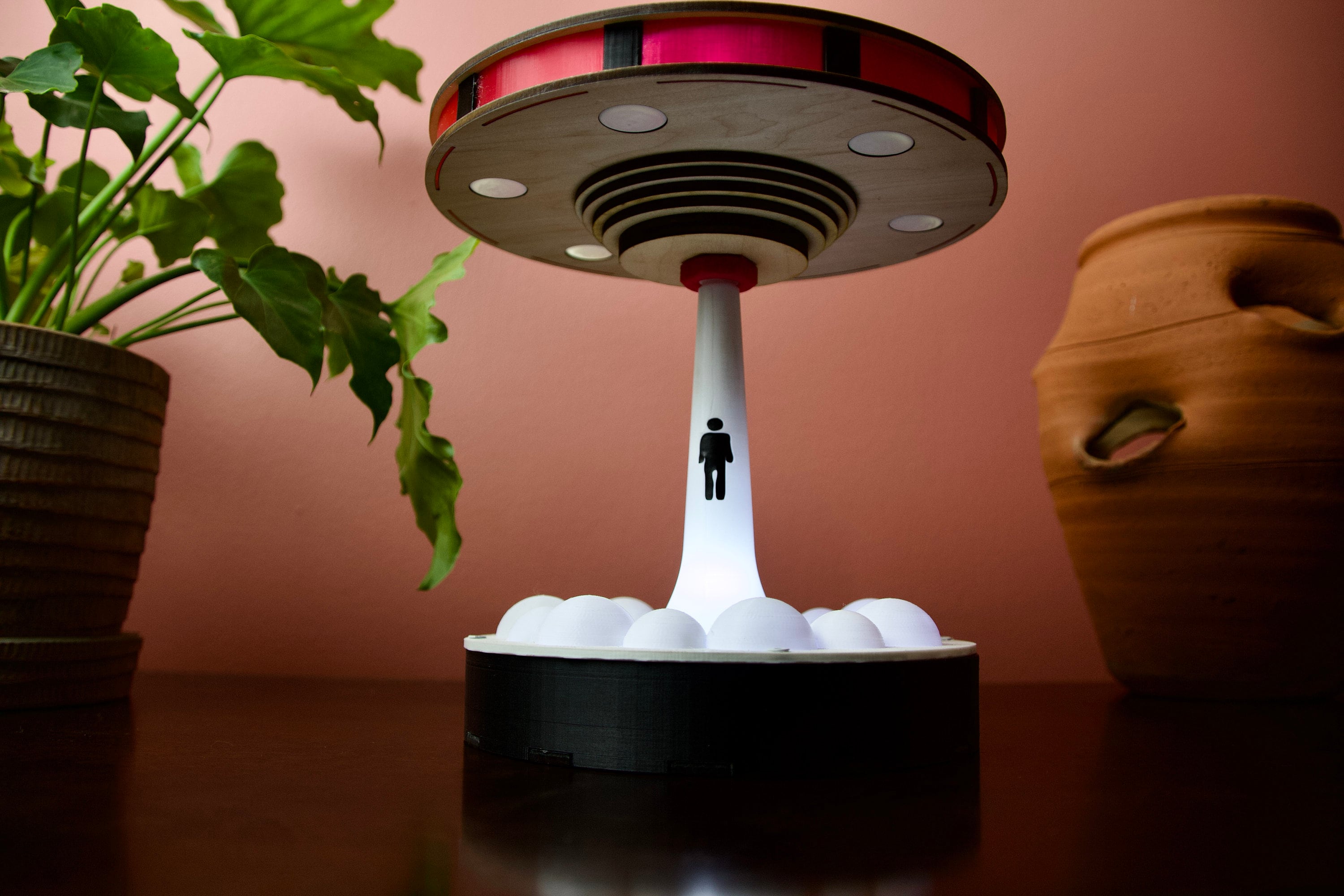 UFO 3D Printed Lamp - Etsy