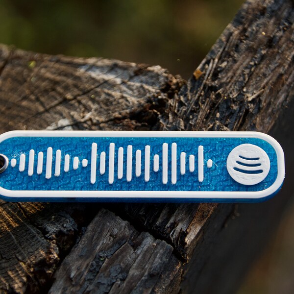 Spotify Song Keychain - Etsy