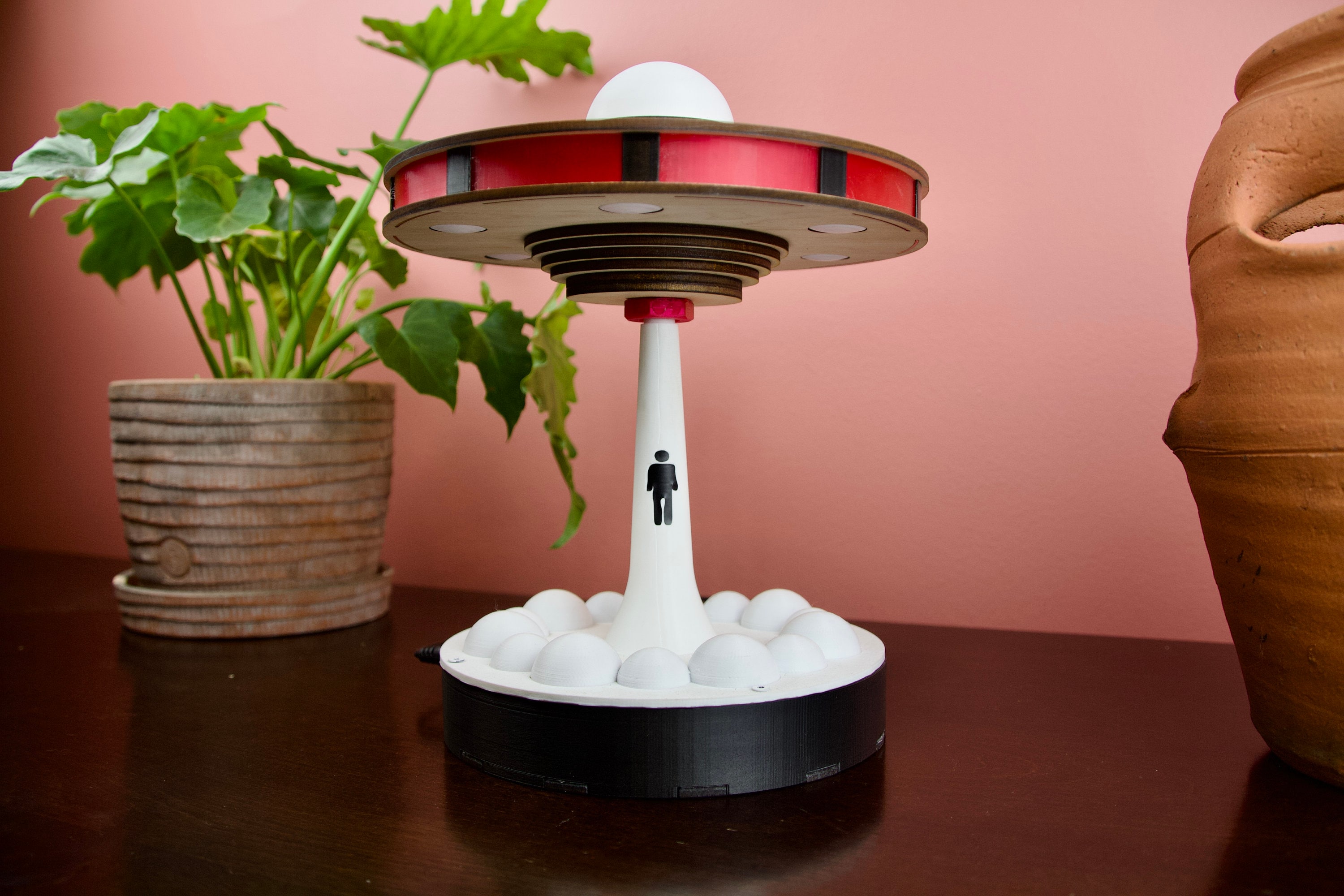 UFO 3D Printed Lamp - Etsy