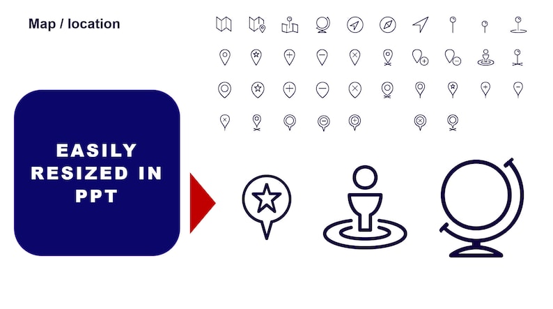 1500 PPT Icons, Icons for PPT, Editable PPT Icons, Icon Set, Icon Suite ...