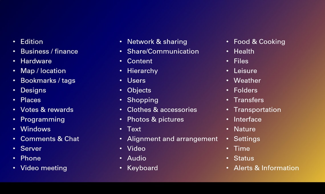 1500 PPT Icons, Icons for PPT, Editable PPT Icons, Icon Set, Icon Suite ...