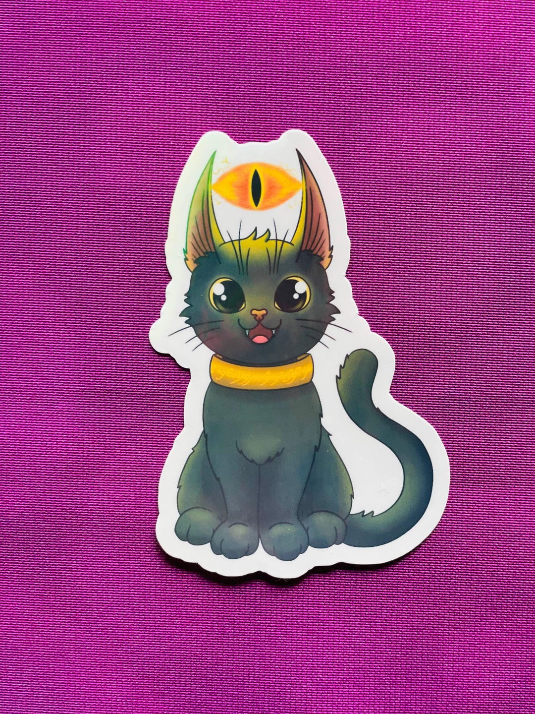 Sauron Kitty Stickers | Lord of the Rings | Cute Cat Stickers | High ...