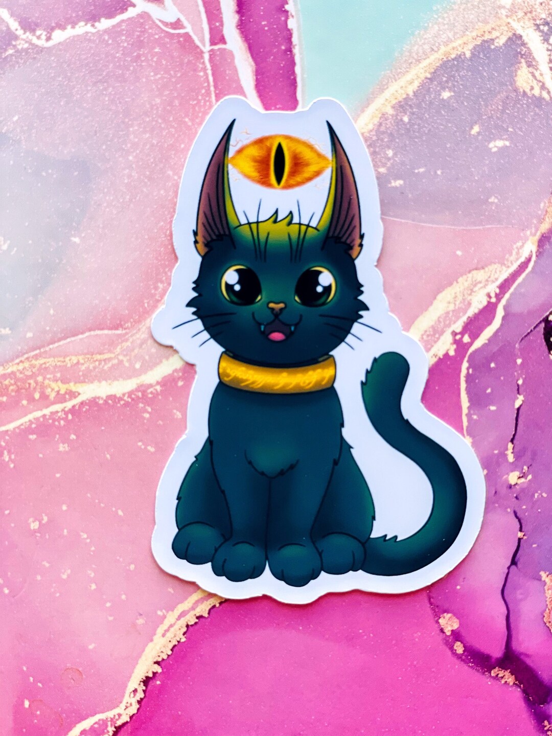 Sauron Kitty Stickers Lord of the Rings Cute Cat Stickers - Etsy