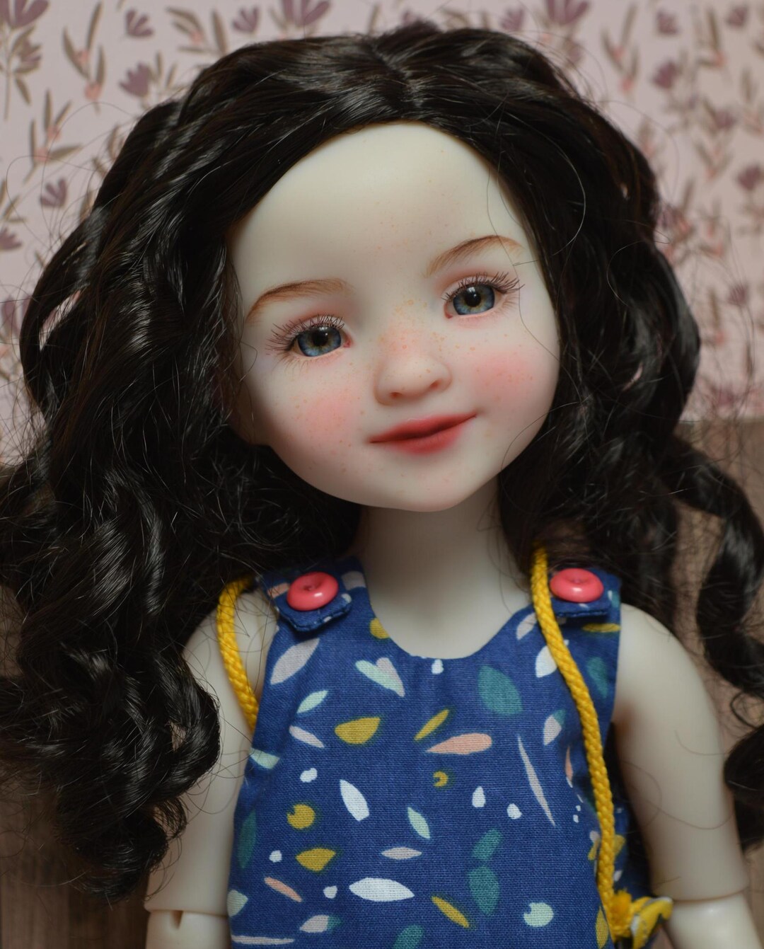 Ruby Red Fashion Friends OOAK Doll Repainted Custom Mold Dianna Effner ...