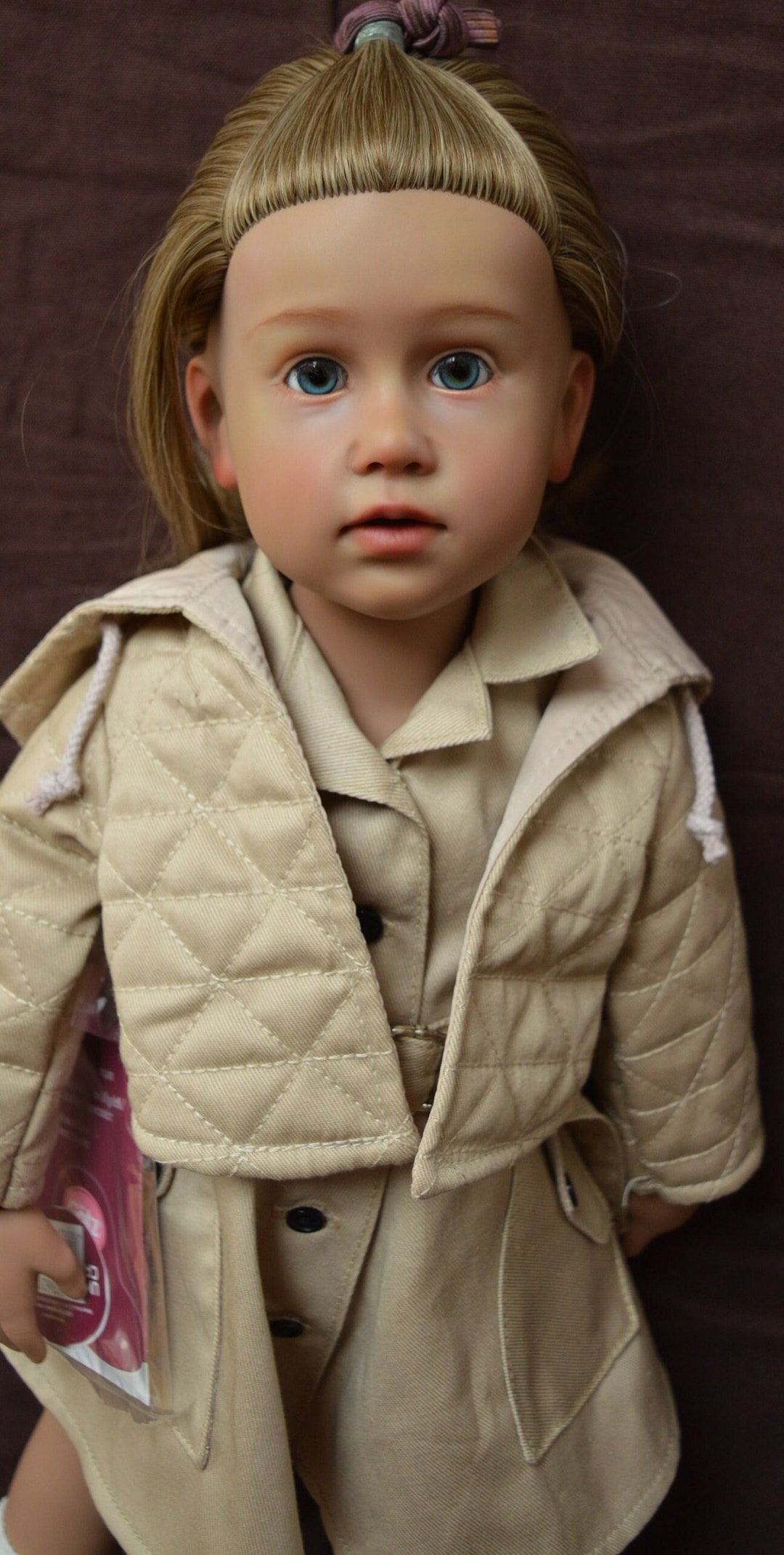 Götz Doll Happy Kidz OOAK Gotz Doll Custom Repainted Blonde Blanca ...