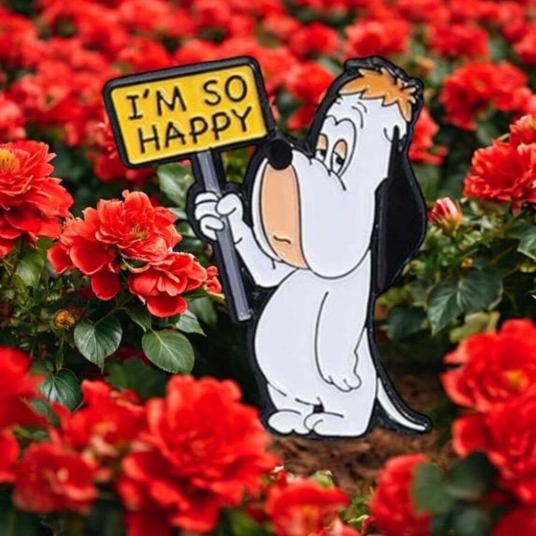 Droopy From Tom and Jerry Enamel Pin Badge | Pin Collection | Gift ...