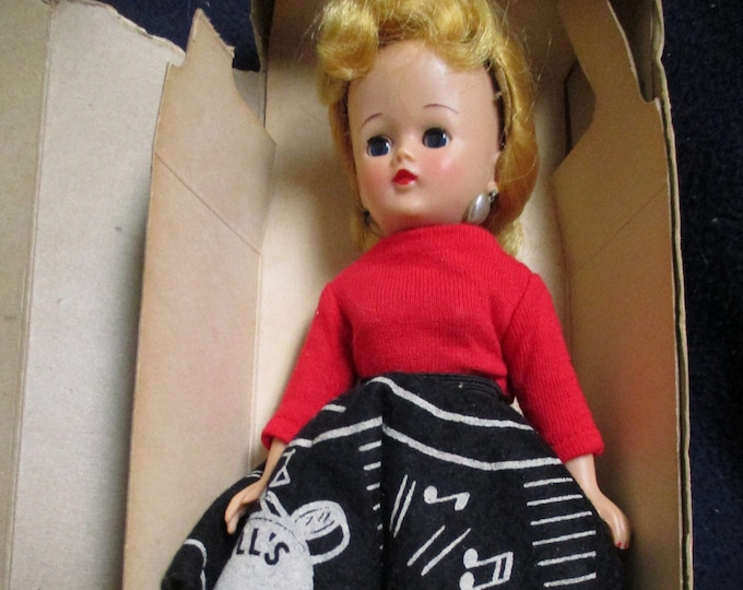 Vogue Jill Doll Record Hop Doll All Original W/box Free P&I US Buyer - Etsy
