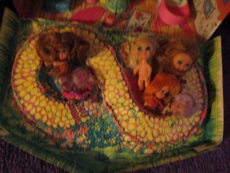 1965 Mattel Liddle Kiddle Case With Kiddles Free P&I US BUYERS - Etsy