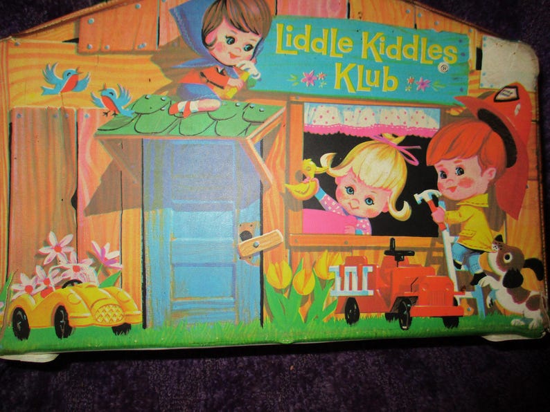 1965 Mattel Liddle Kiddle Case With Kiddles Free P&I US BUYERS - Etsy