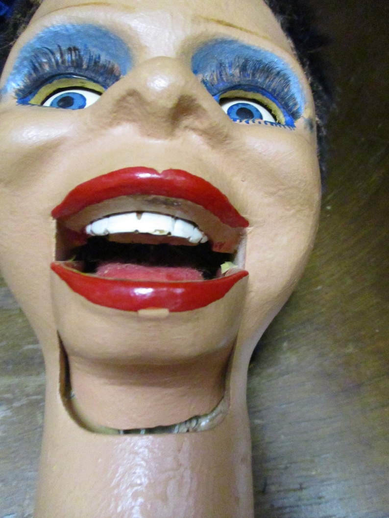 Professional Ventriloquist Dummy Female for Restoration Moving Eyes ...