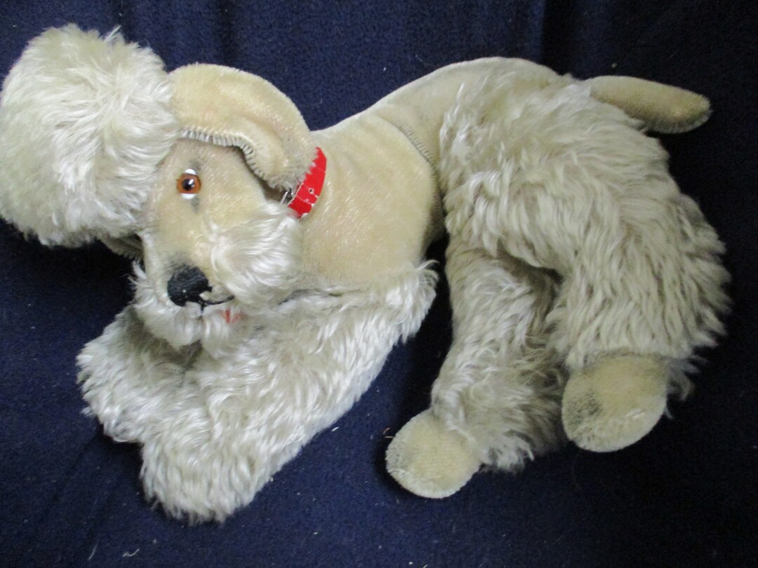 Large 21" Steiff Poodle Free P&I US Buyers - Etsy
